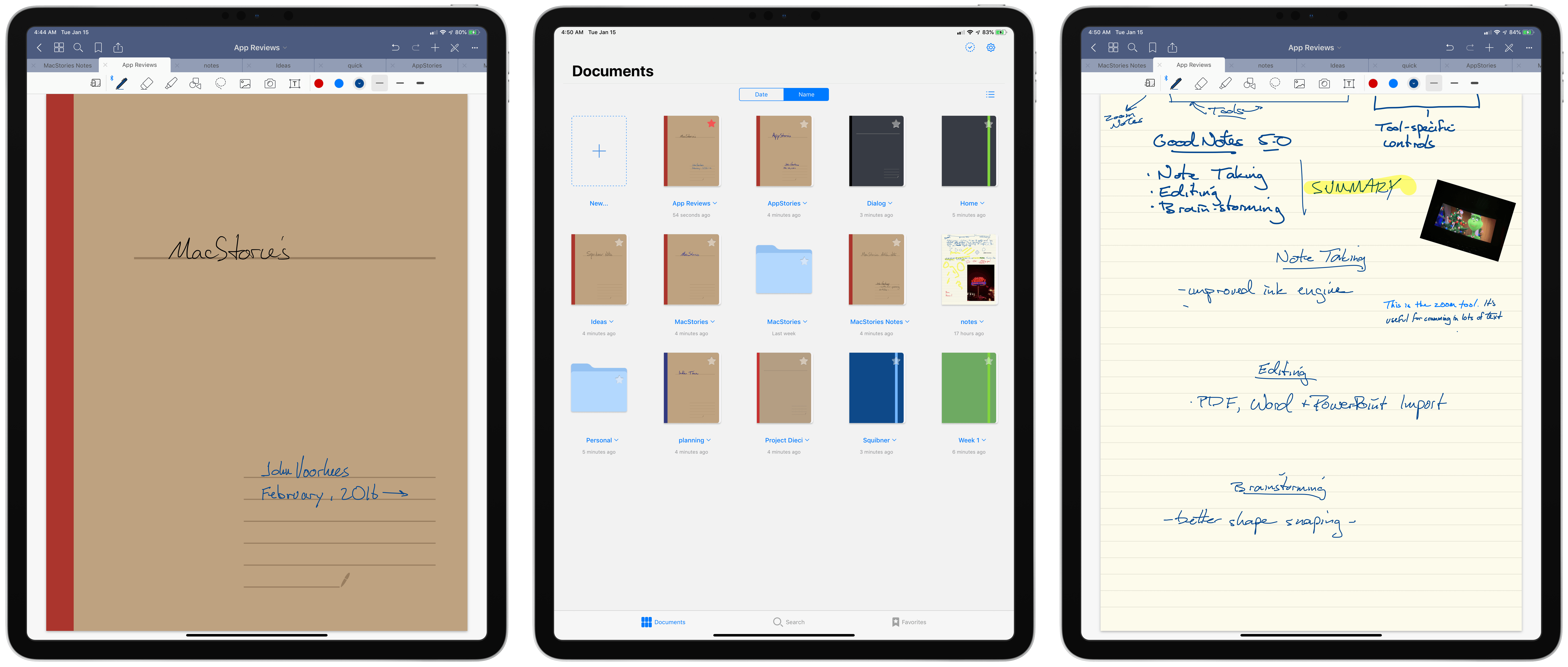 GoodNotes 5 The MacStories Review MacStories