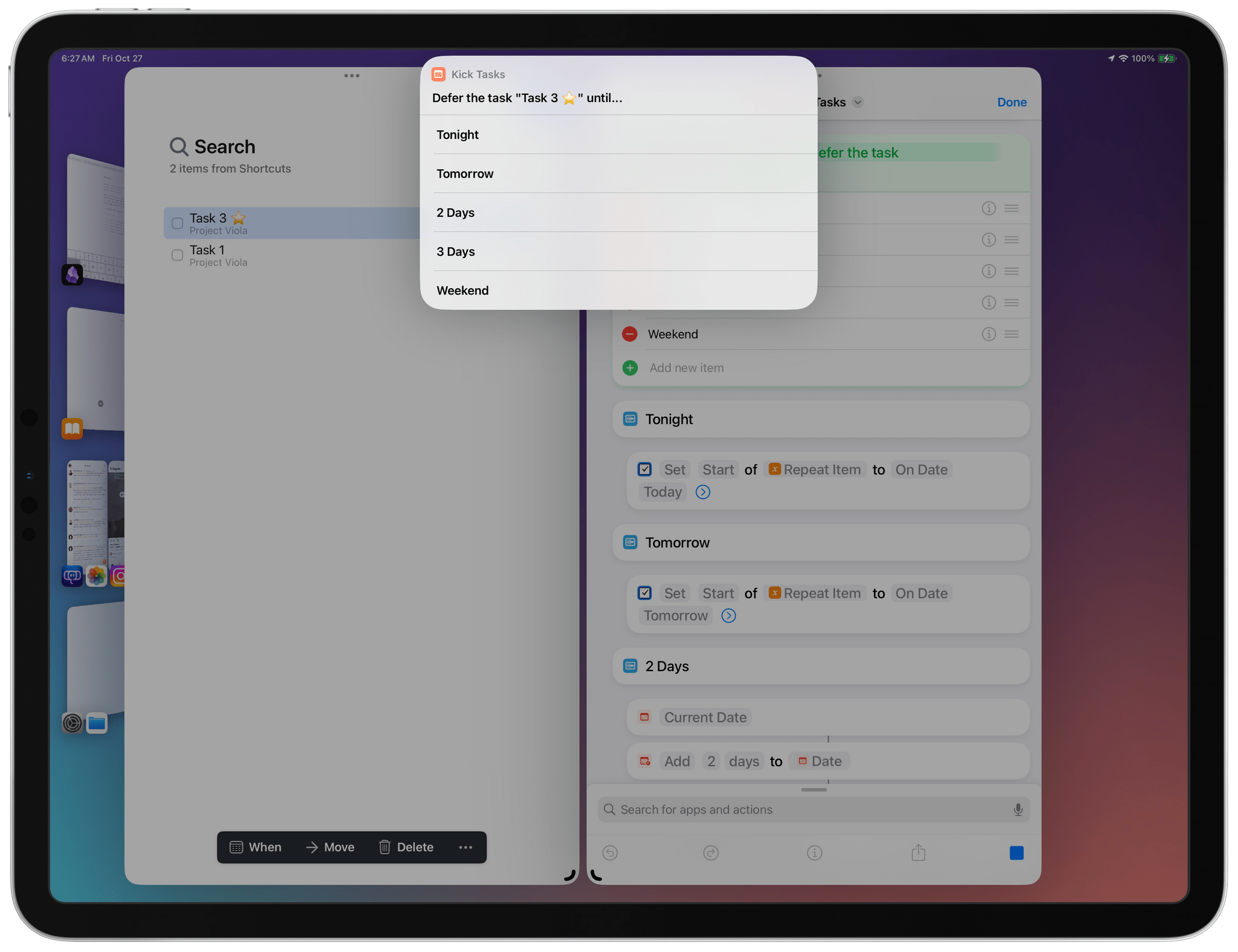 Managing Busy Days in Things with Shortcuts - Club MacStories